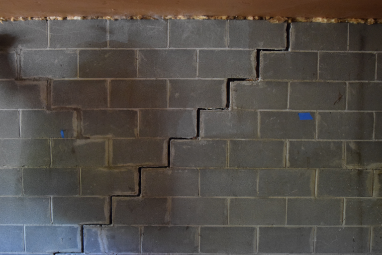 8 Common Foundation Cracks | Anchored Walls